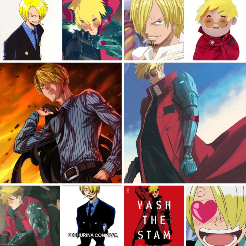 Cosplay de Vash y Sanji Manga Fest Sevilla Invierno 2023 | Teddy Ne0n